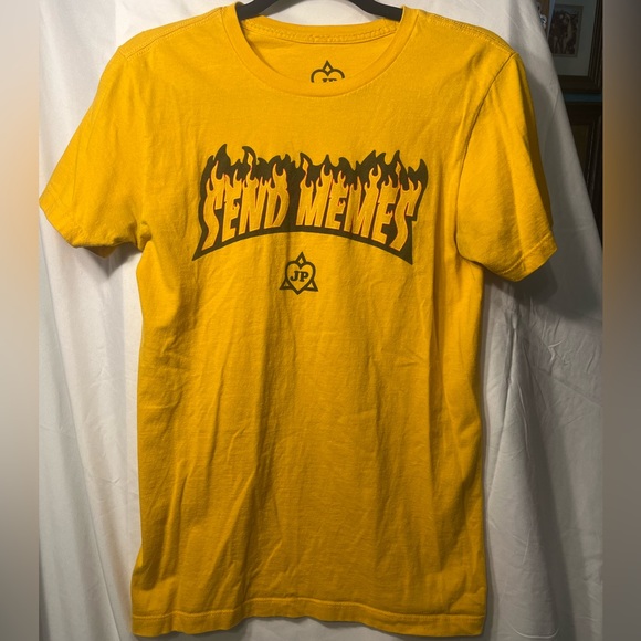 Hot Topic | Tops | Jessie Paege Hot Topic Yellow Send Meme Merch | Poshmark